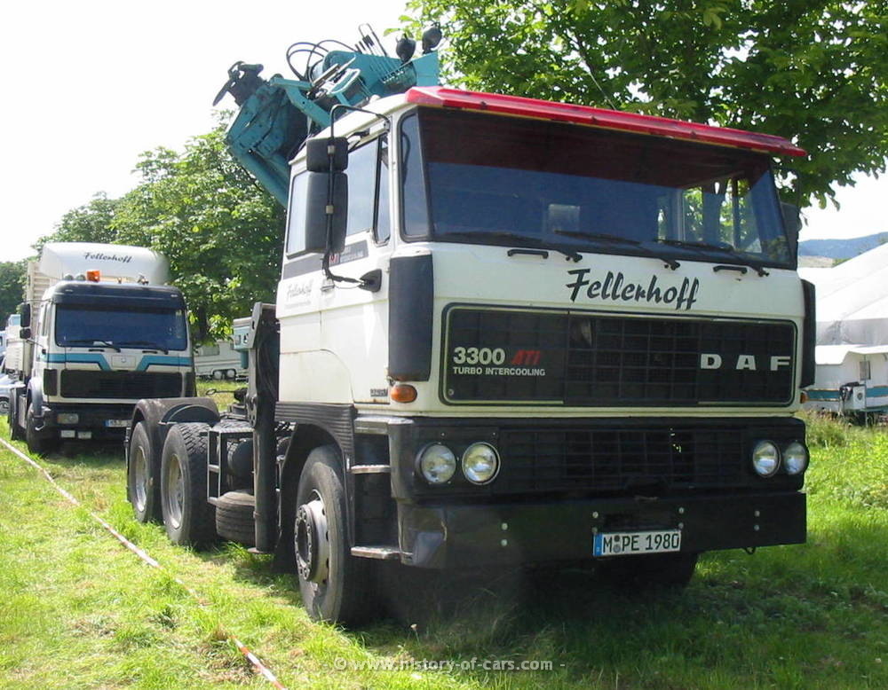 daf 1985 3300 ati szm ladekran - Die Nutzfahrzeugbilderkiste